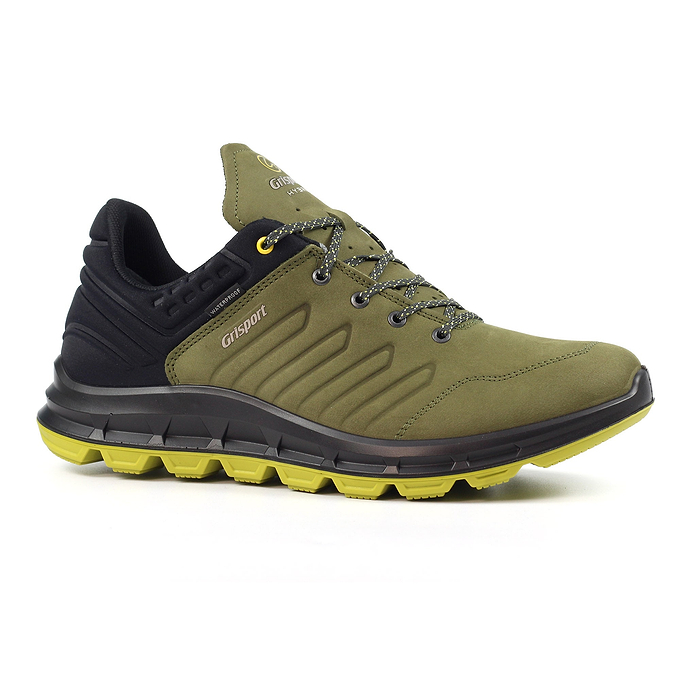 Grisport Motion Waterproof Walking Shoe - Olive – TOG24