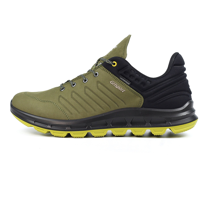 Grisport Motion Waterproof Walking Shoe - Olive – TOG24