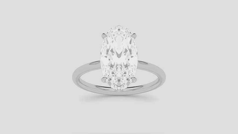 Moval Diamond Ring | Shop Now