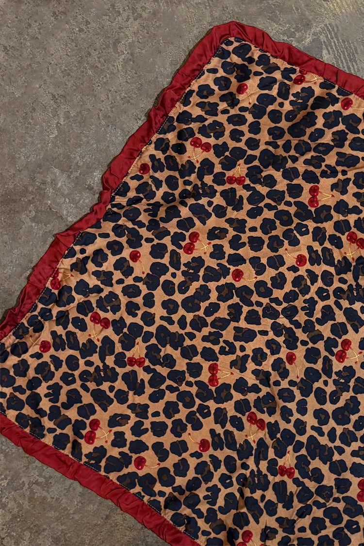 Cherry Leopard Bandana – Never Fully Dressed