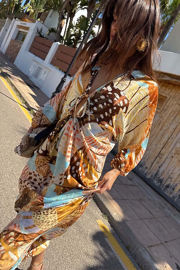 Animal Shell Toria Dress – Never Fully Dressed