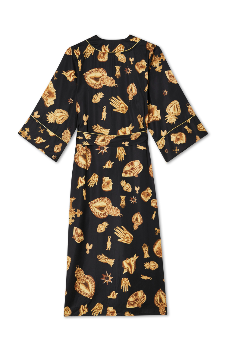 Deloris Satin Robe – Never Fully Dressed