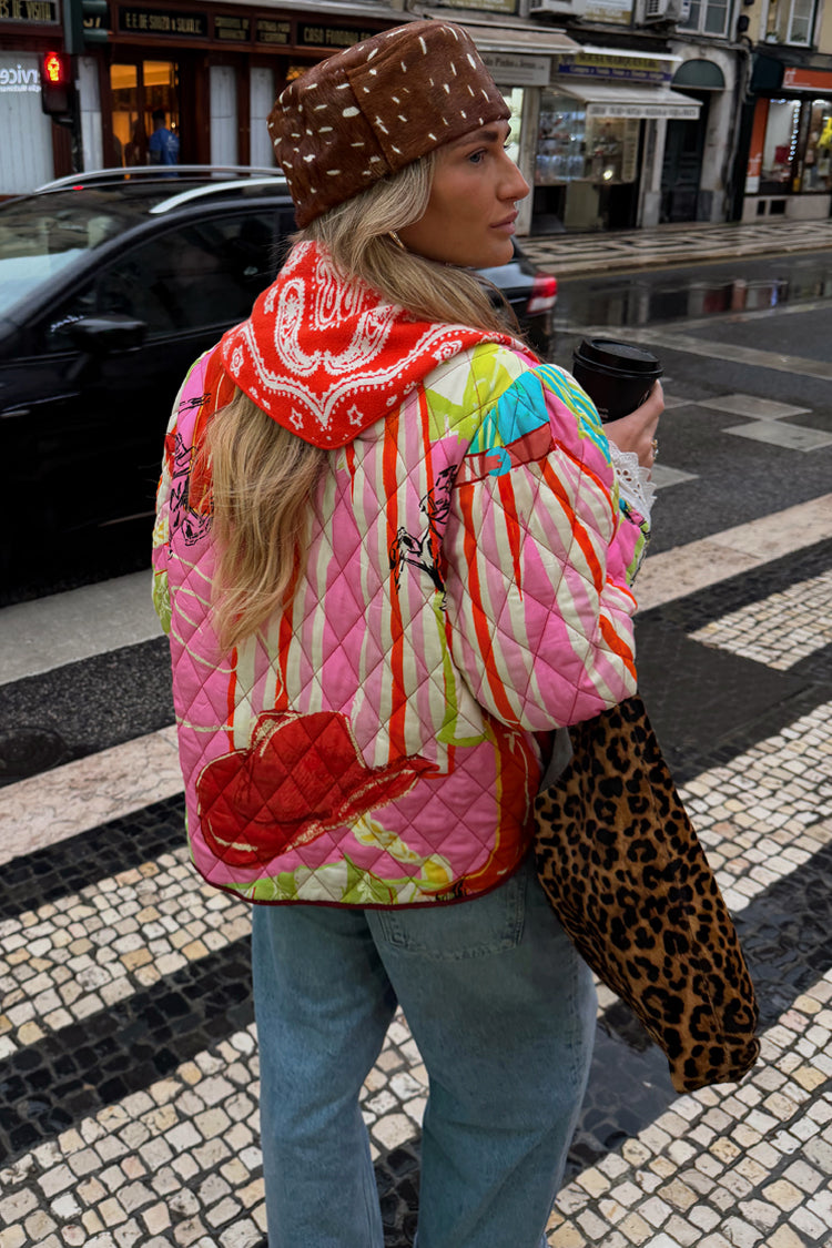 Pink Dallas Reversible Jacket – Never Fully Dressed