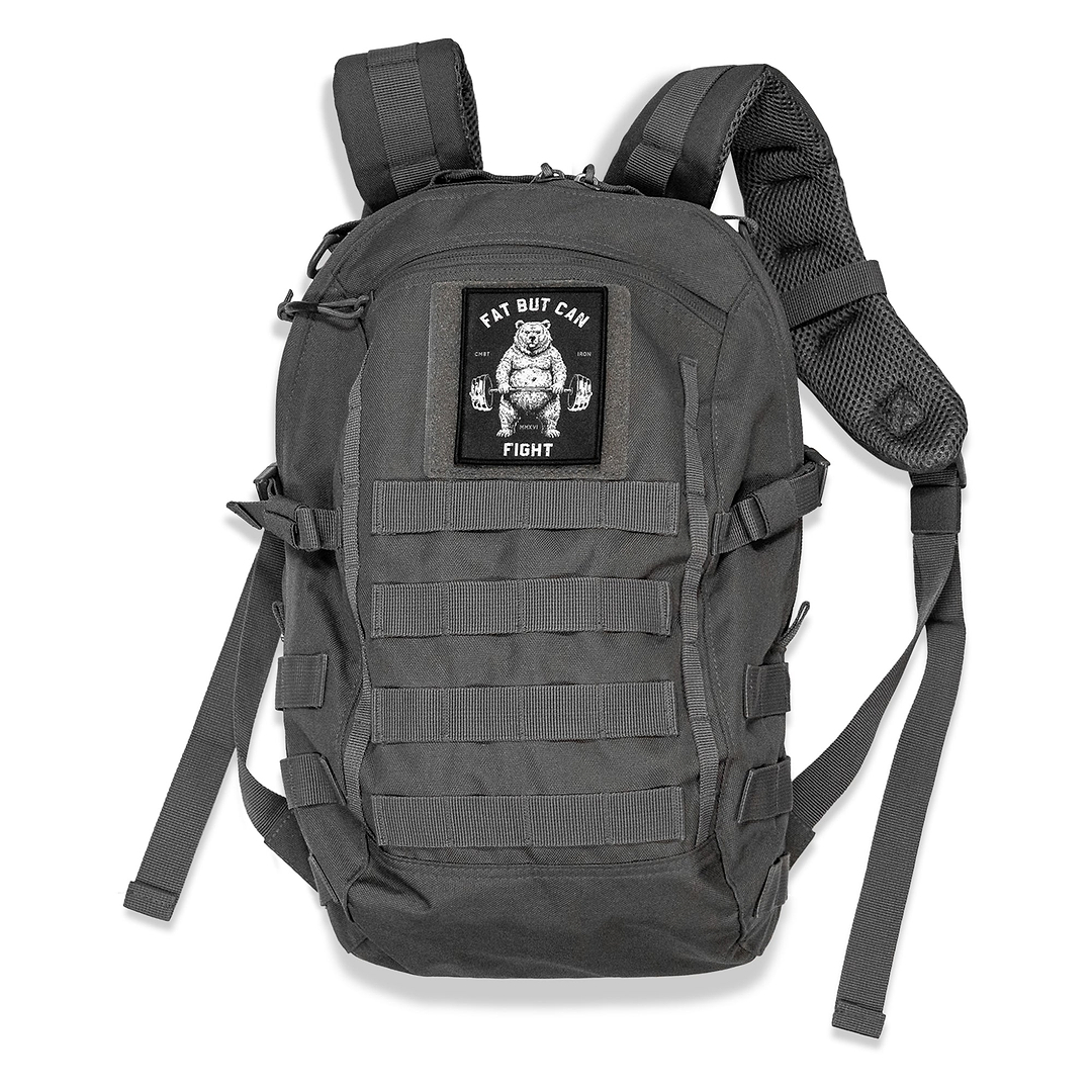 Fat But Can Fight Velcro Patch | Combat Iron