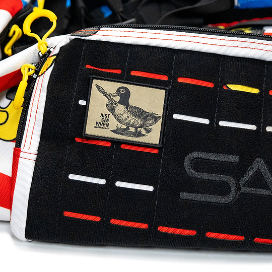Just Say When Small Velcro Patch | Combat Iron