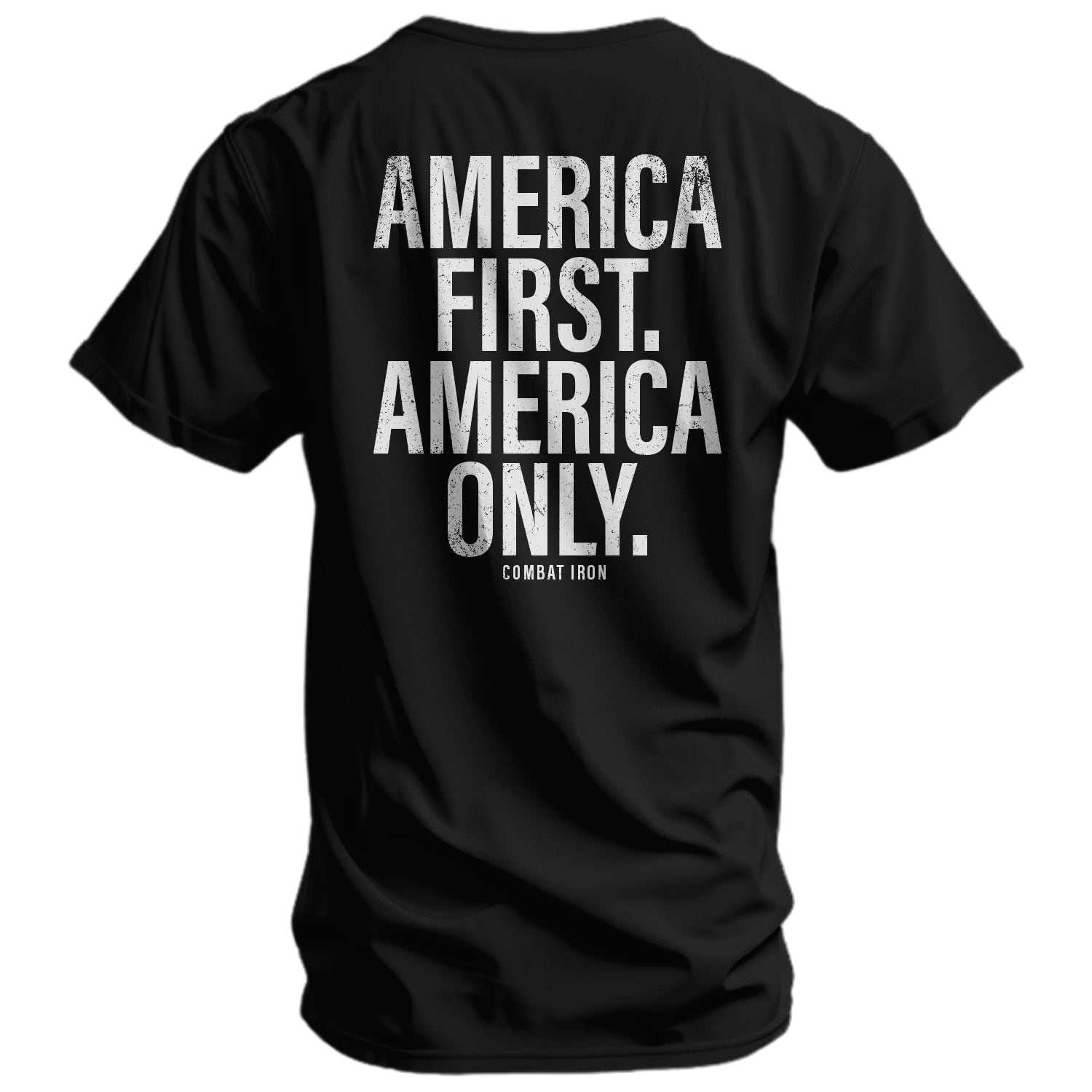 America First Men's T-Shirt | Combat Iron Apparel