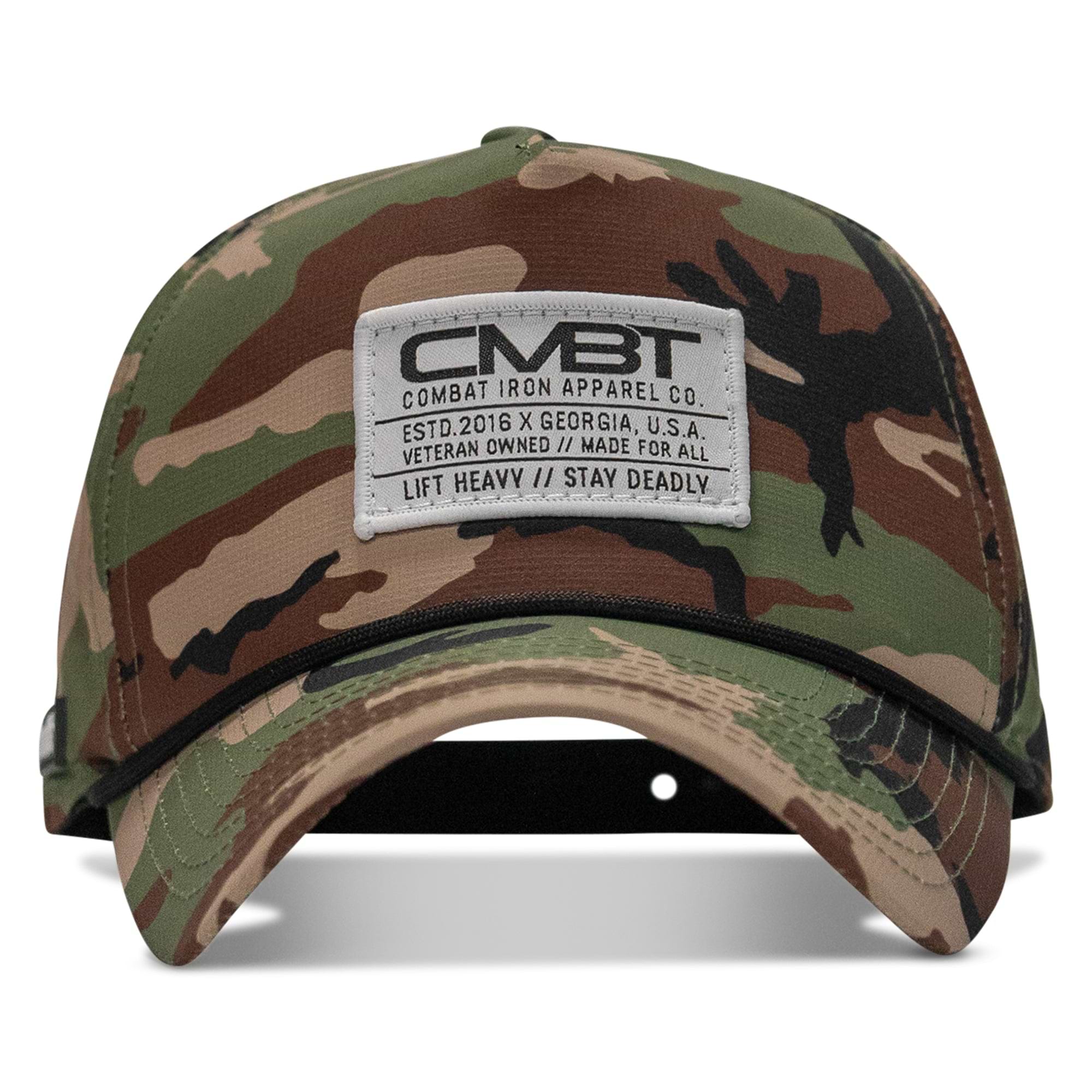 Original Subdued CMBT White Patch Weekender Snapback | Combat Iron
