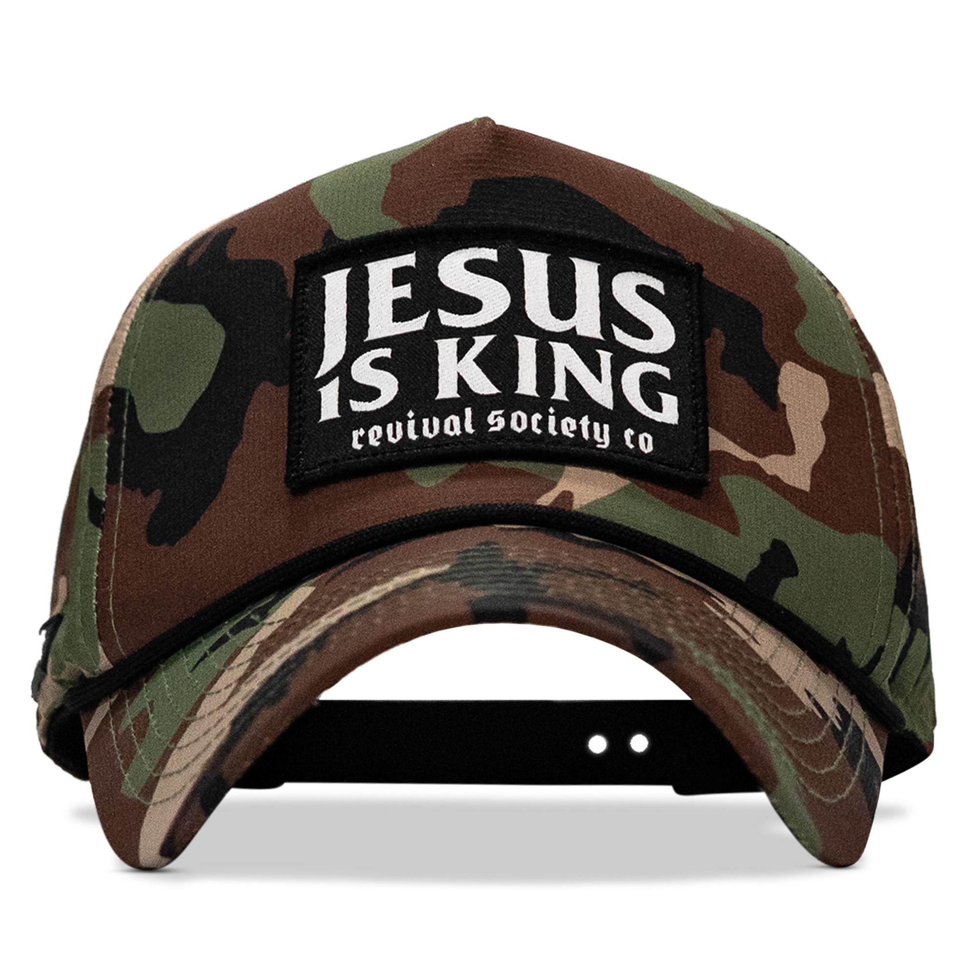 Jesus Is King Patch Weekender Snapback | Combat Iron Apparel