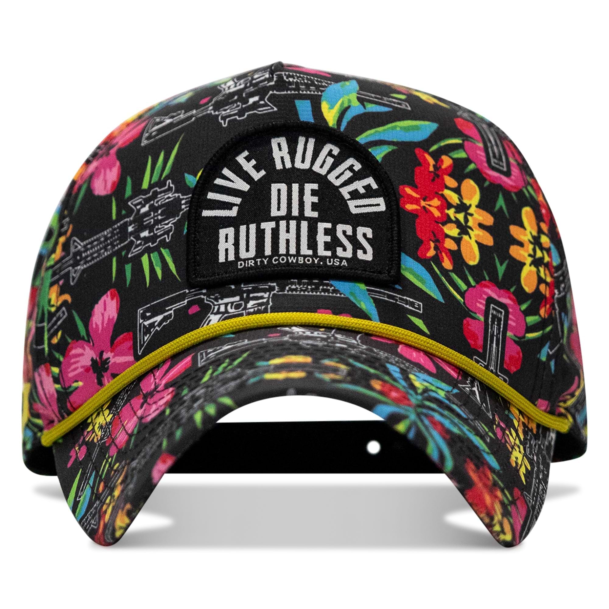 Live Rugged. Die Ruthless Patch Weekender Snapback