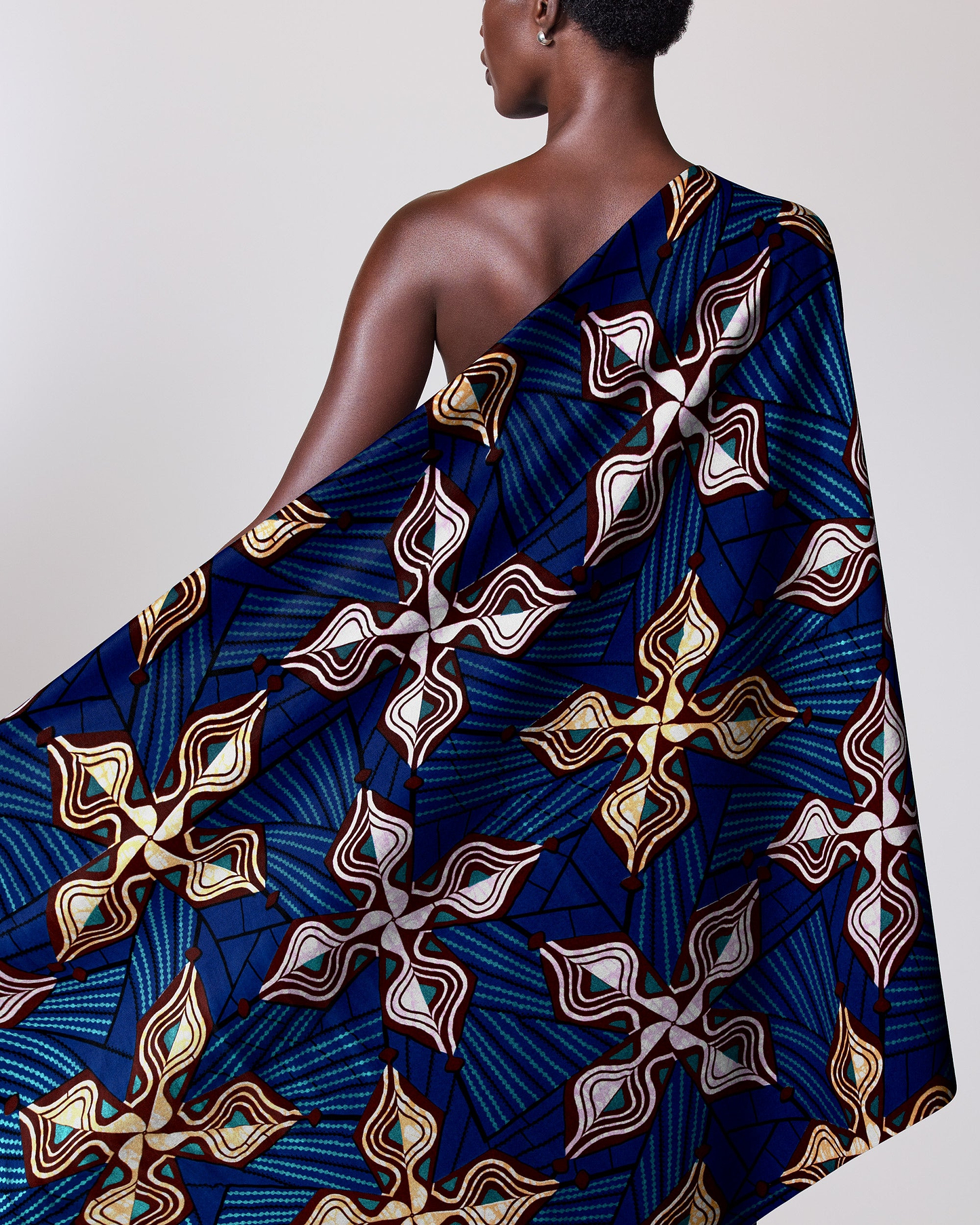 Super-Wax | VLS0562.017 | Blue Embellished – Vlisco