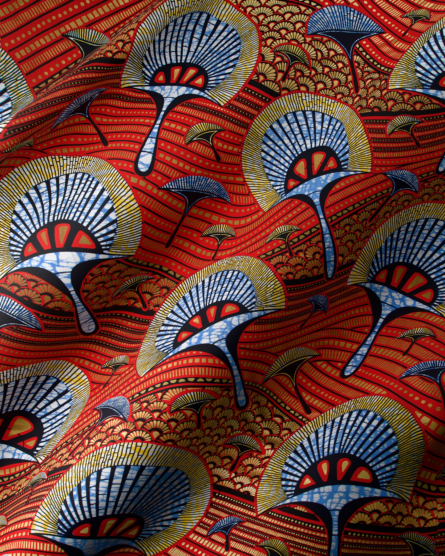 Super-wax | Vls8783.021 | Gold Embellished | Vlisco