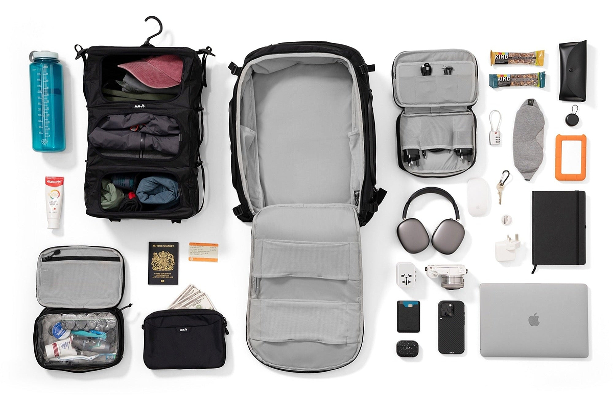 Mous | Optimal Travel Backpack | Expandable Storage | AiroFoam Tech | Mous