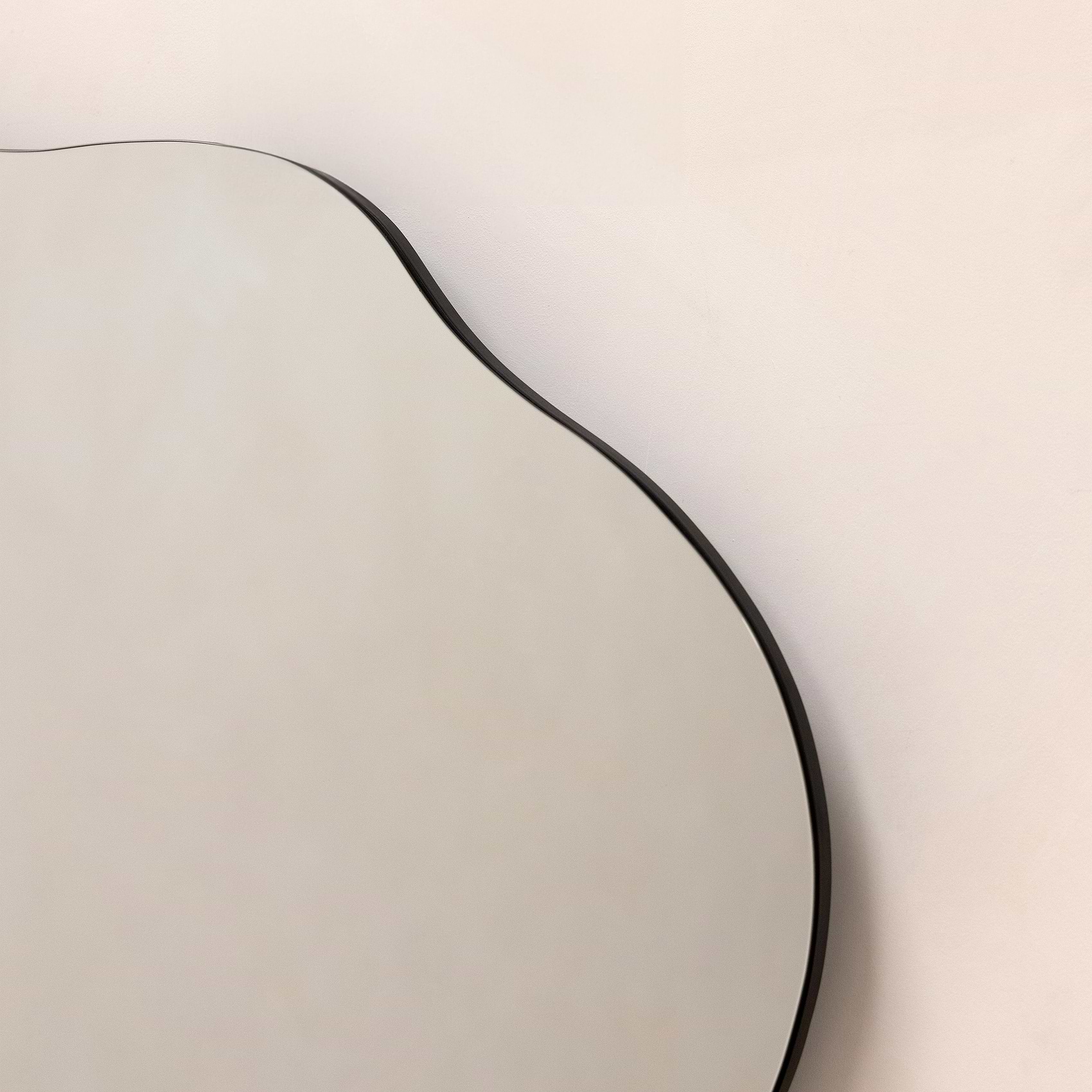 Frameless Irregular Pond Mirror 84cm x 64cm - Edge
