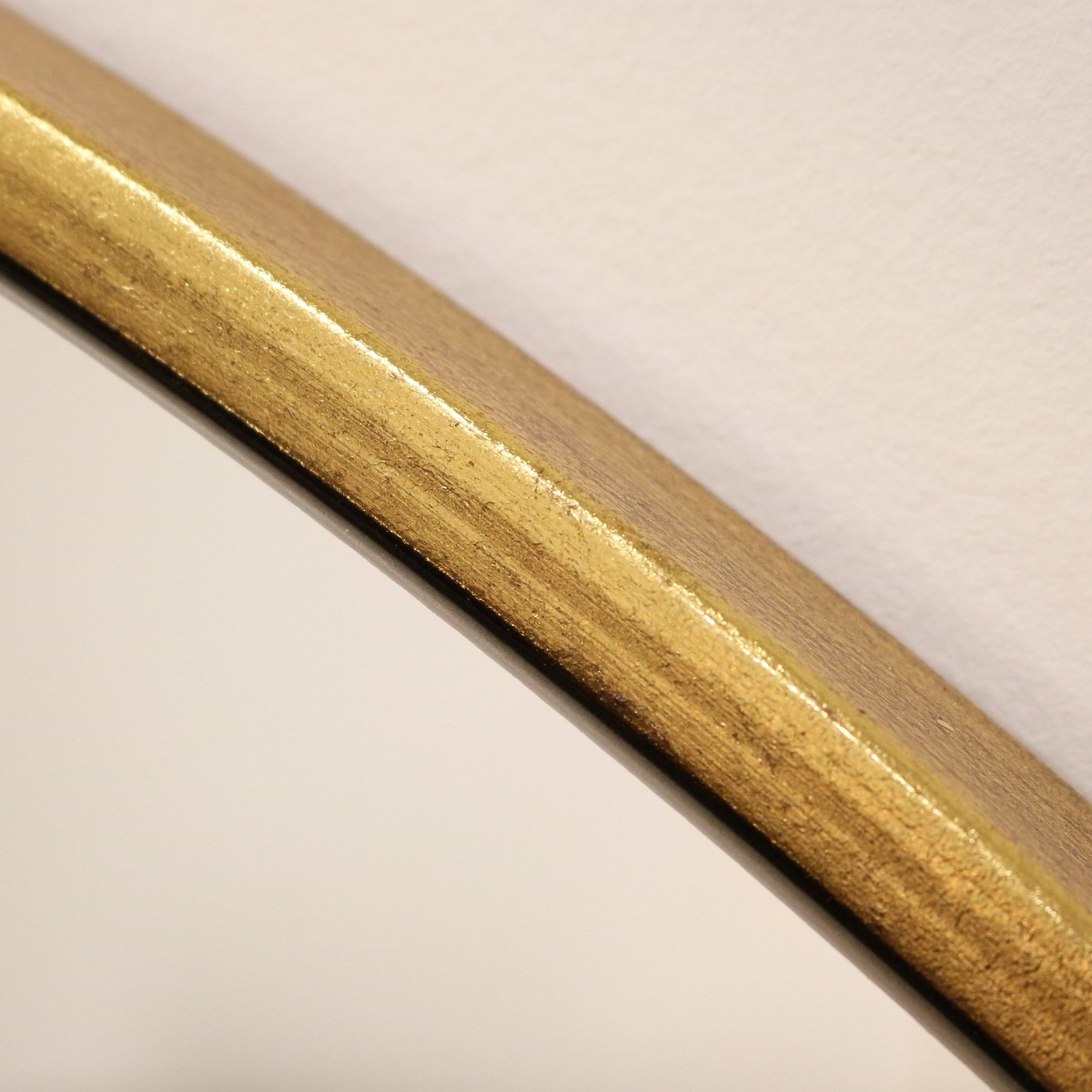 Gold Full Length Arched Metal Mirror 180cm x 110cm - Liberty