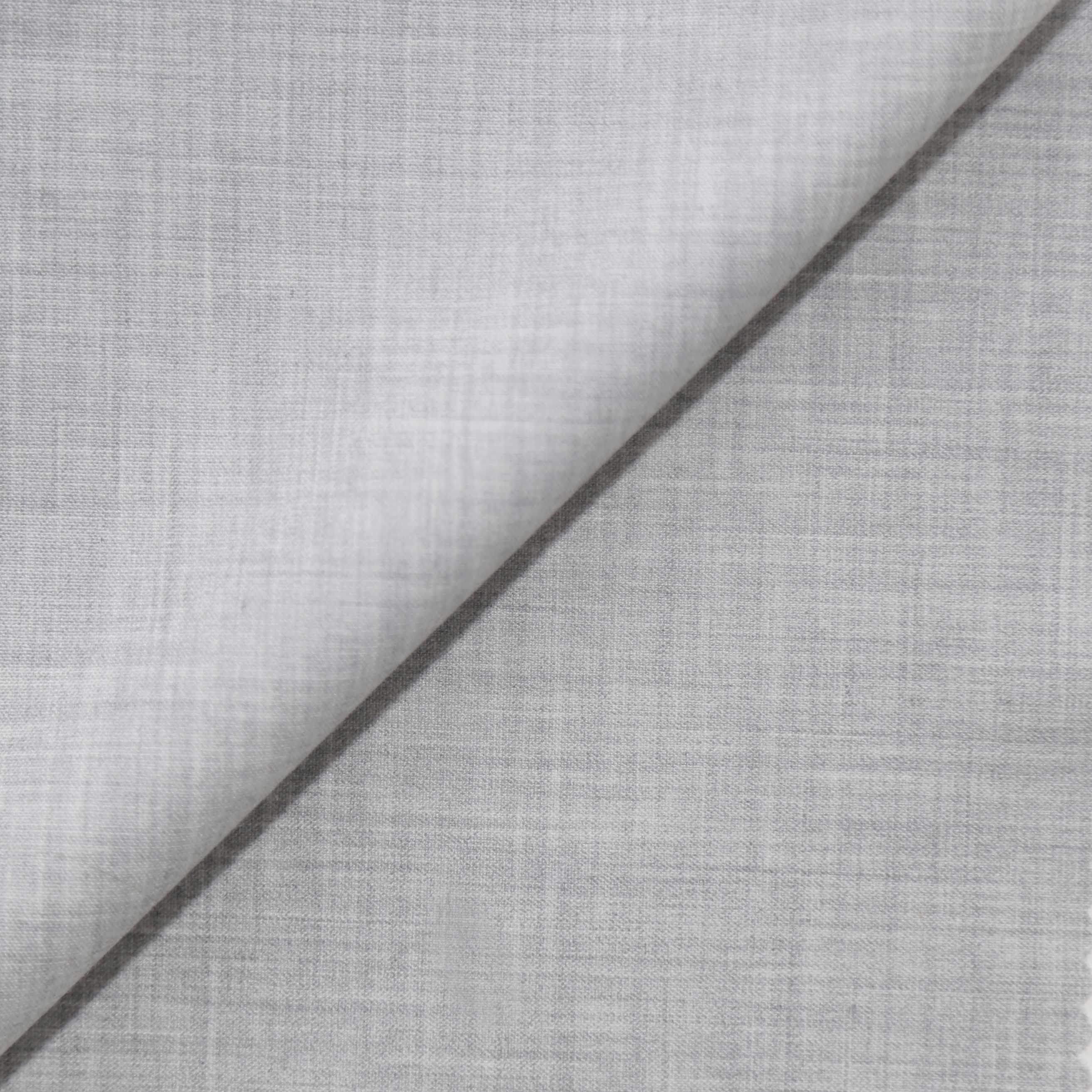 Athletic Fit Stretch Suit - Lightweight Heathered Light Grey