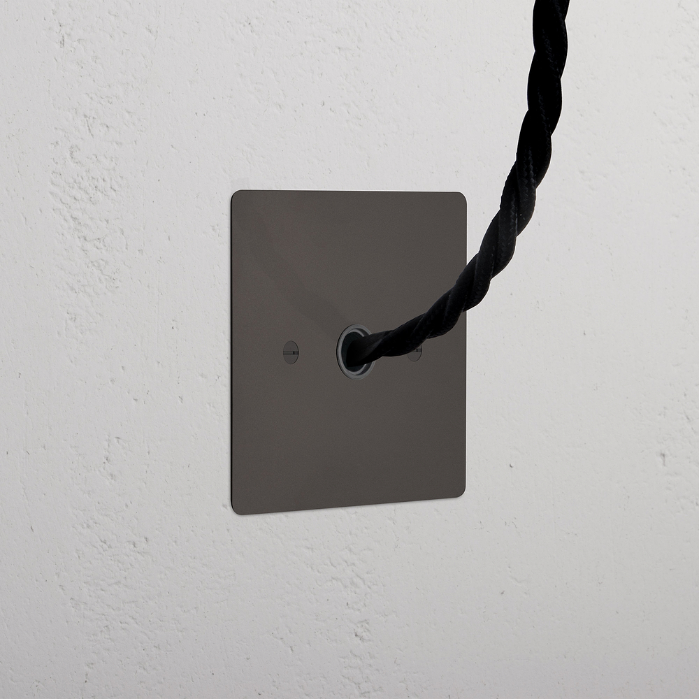 Single Flex Outlet Bronze Black | Sockets & Modules