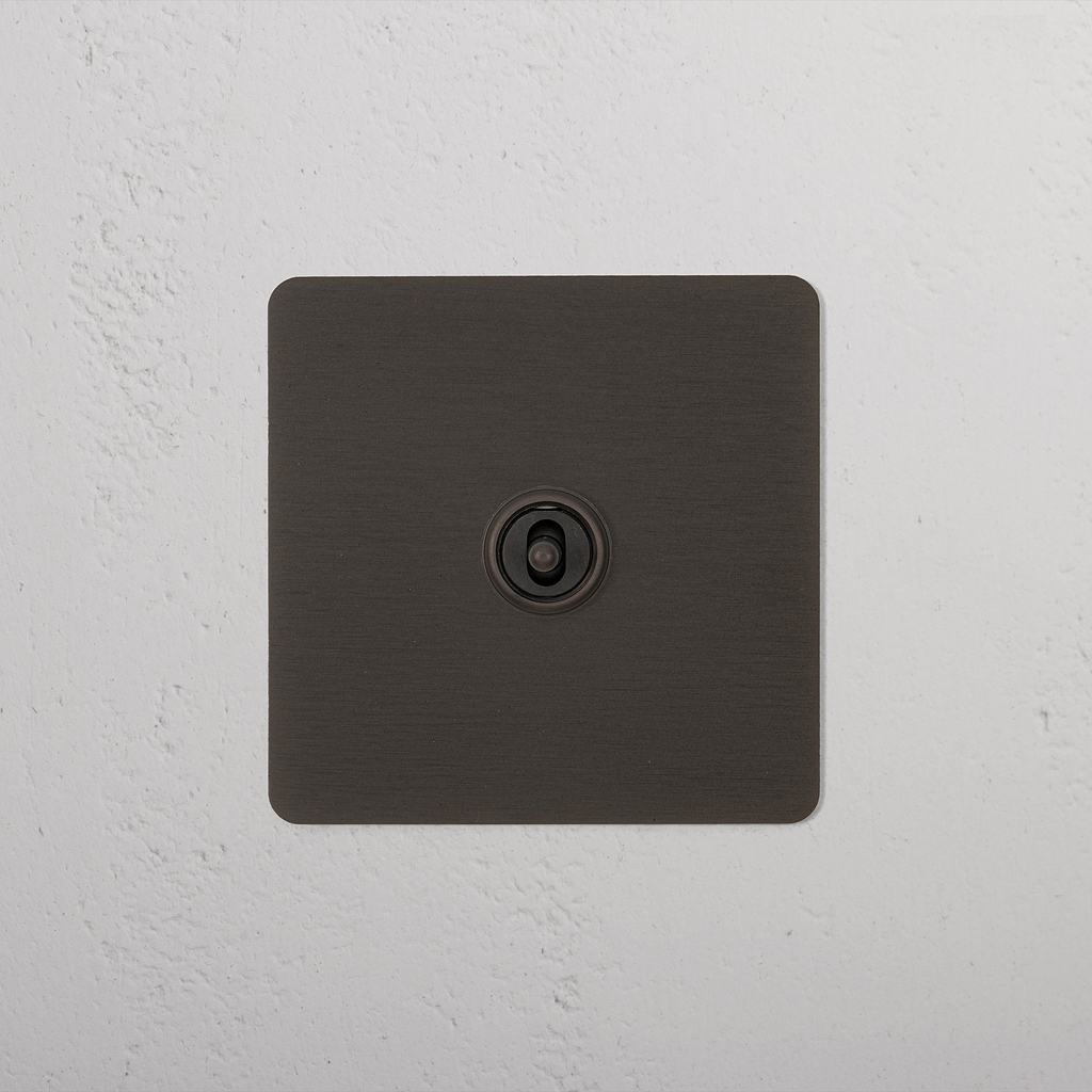 1G Toggle Centre Retractive Bronze Light Switch – Corston