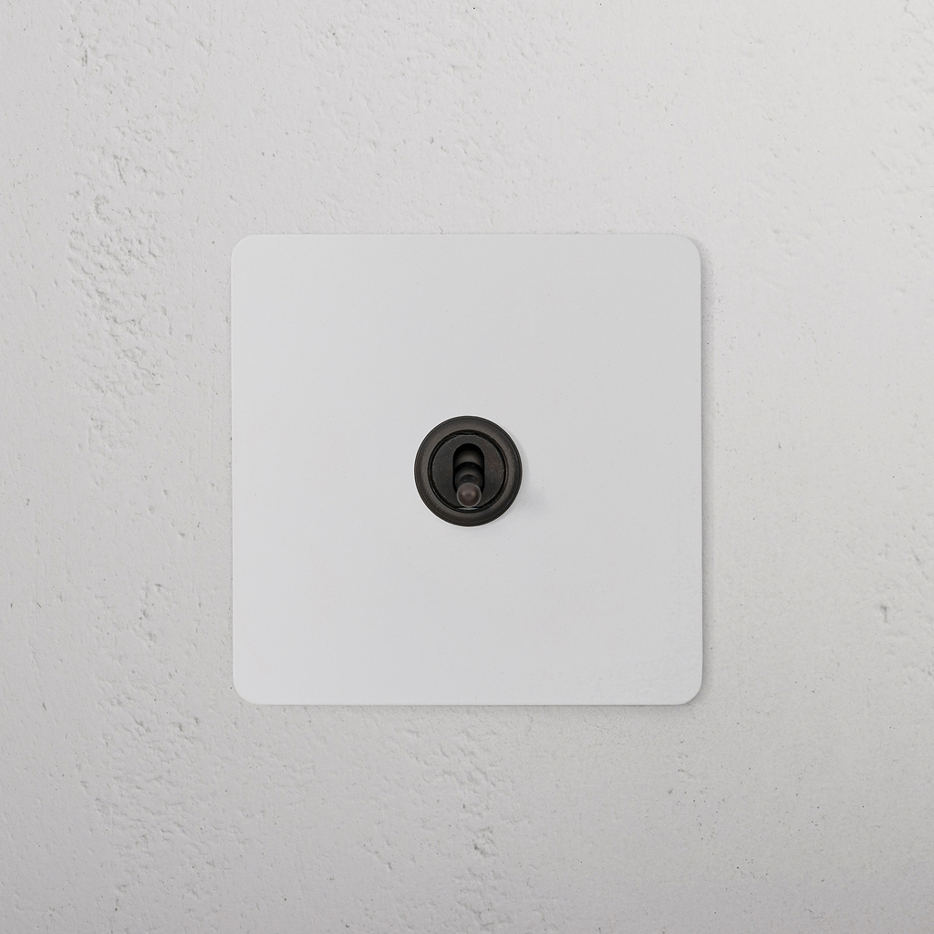 1G Retractive Toggle Switch | Paintable Bronze – Corston