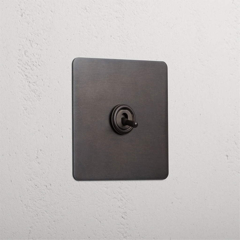 1G Toggle Double Pole Bronze Light Switch – Corston