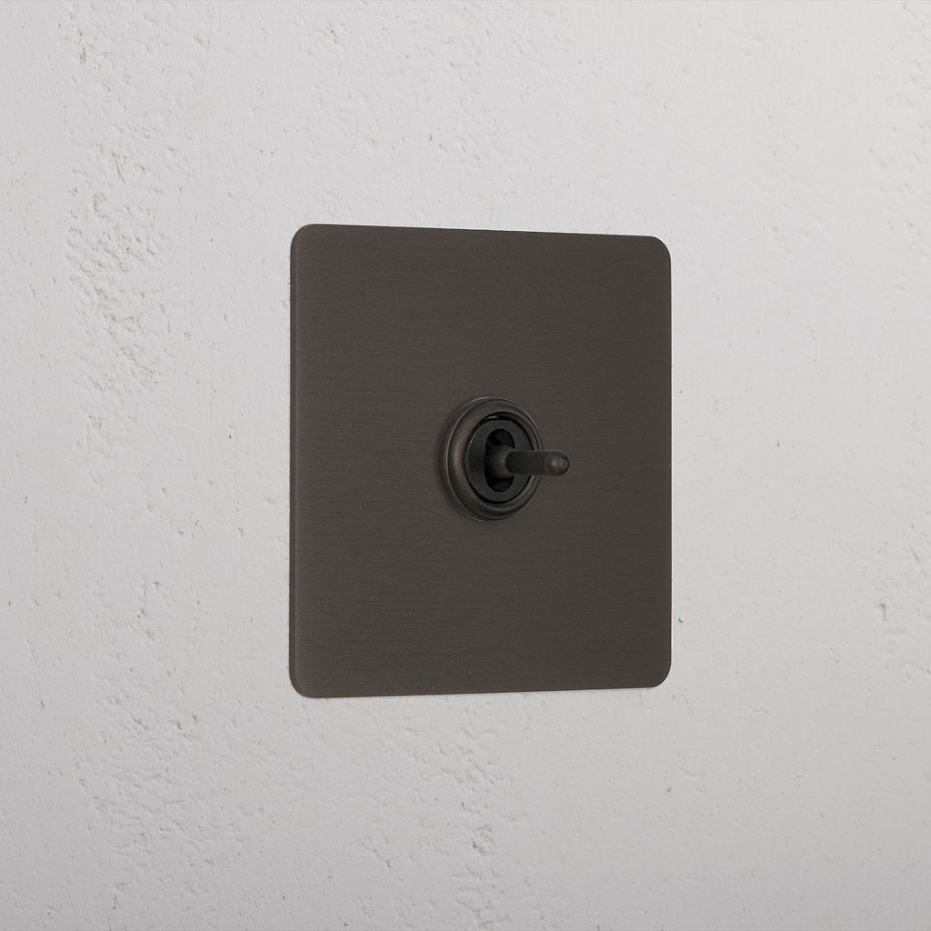 1G Toggle Centre Retractive Bronze Light Switch – Corston