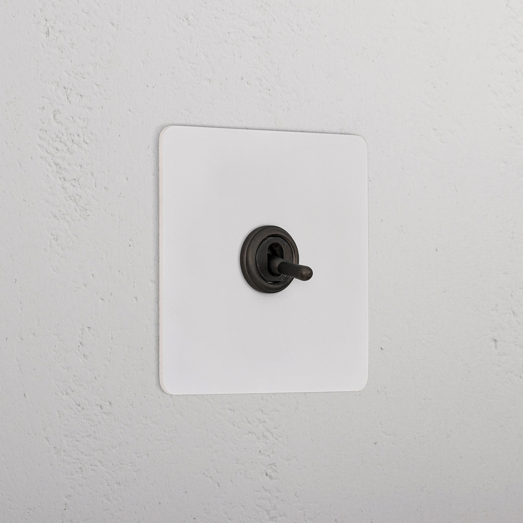 1G Retractive Toggle Switch | Paintable Bronze – Corston
