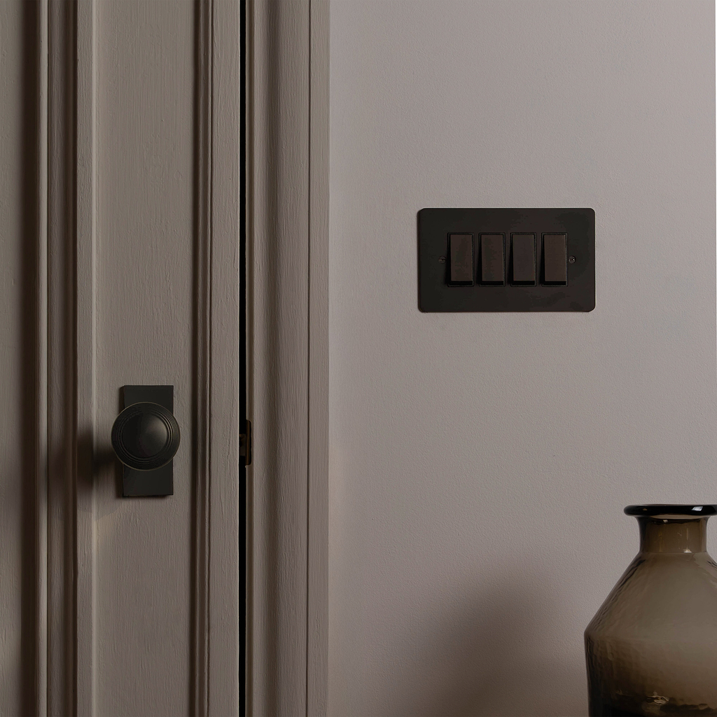 4G Two Way Rocker Switch | Bronze | Switches & Sockets – Corston