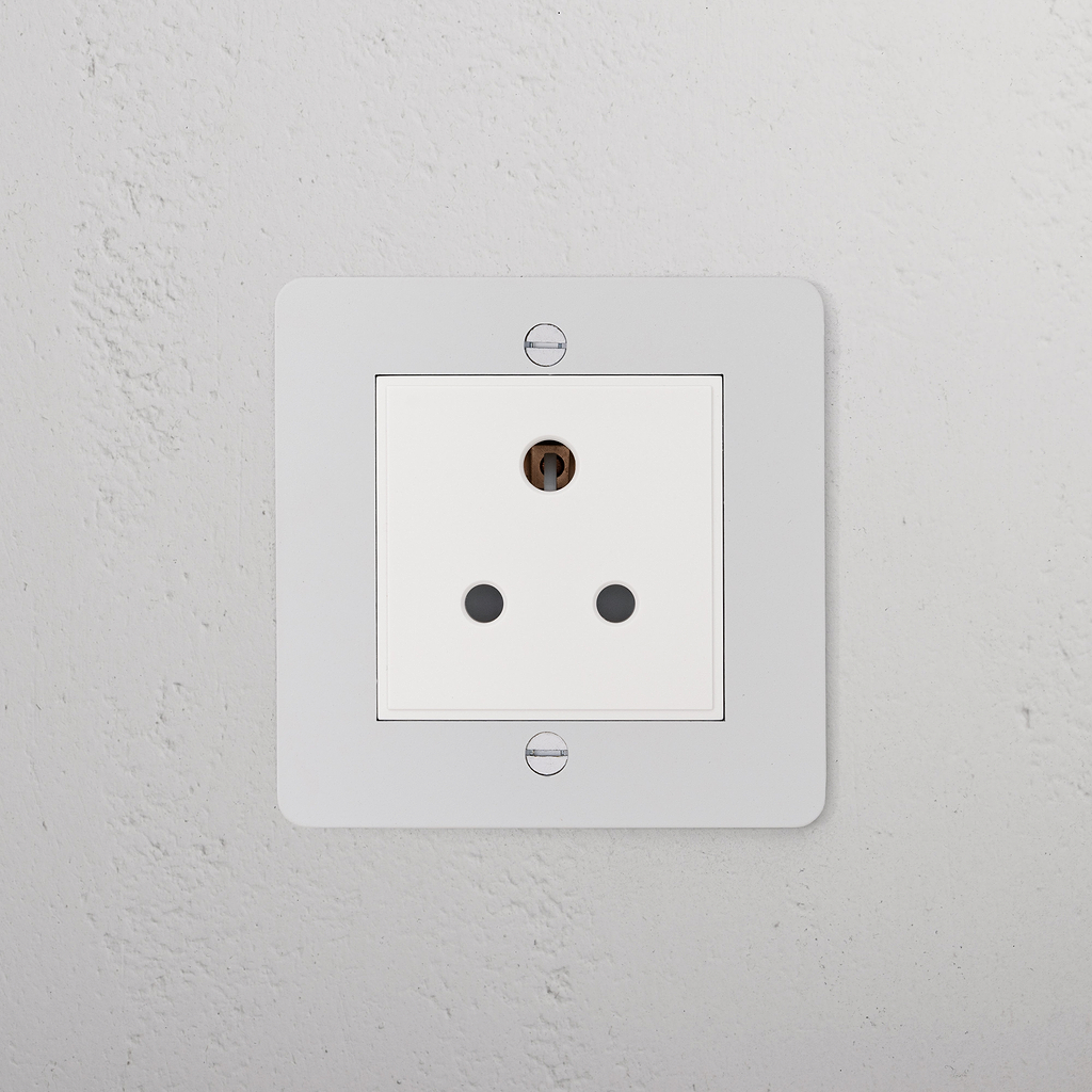 5A Light Socket | Paintable White – Corston