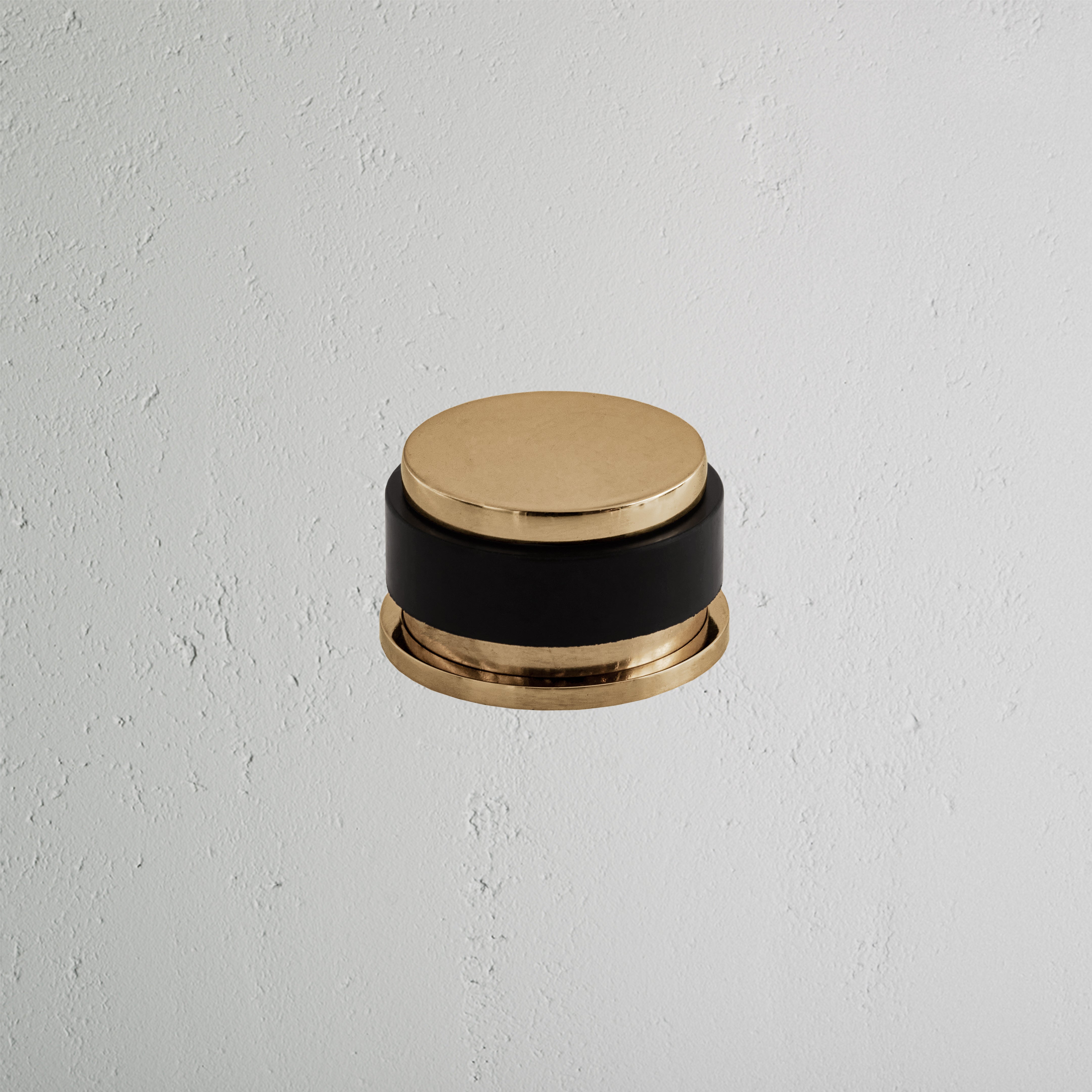Seymour Modern Door stop - Antique Brass – Corston