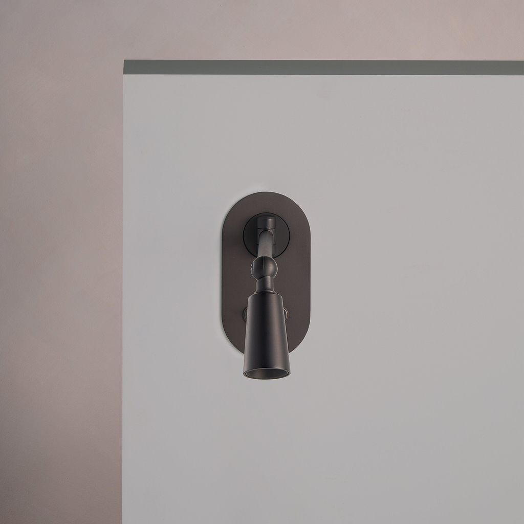 Sloane 2G Toggle Switch Reading Light Bronze Black | Wall Lights | Lighting