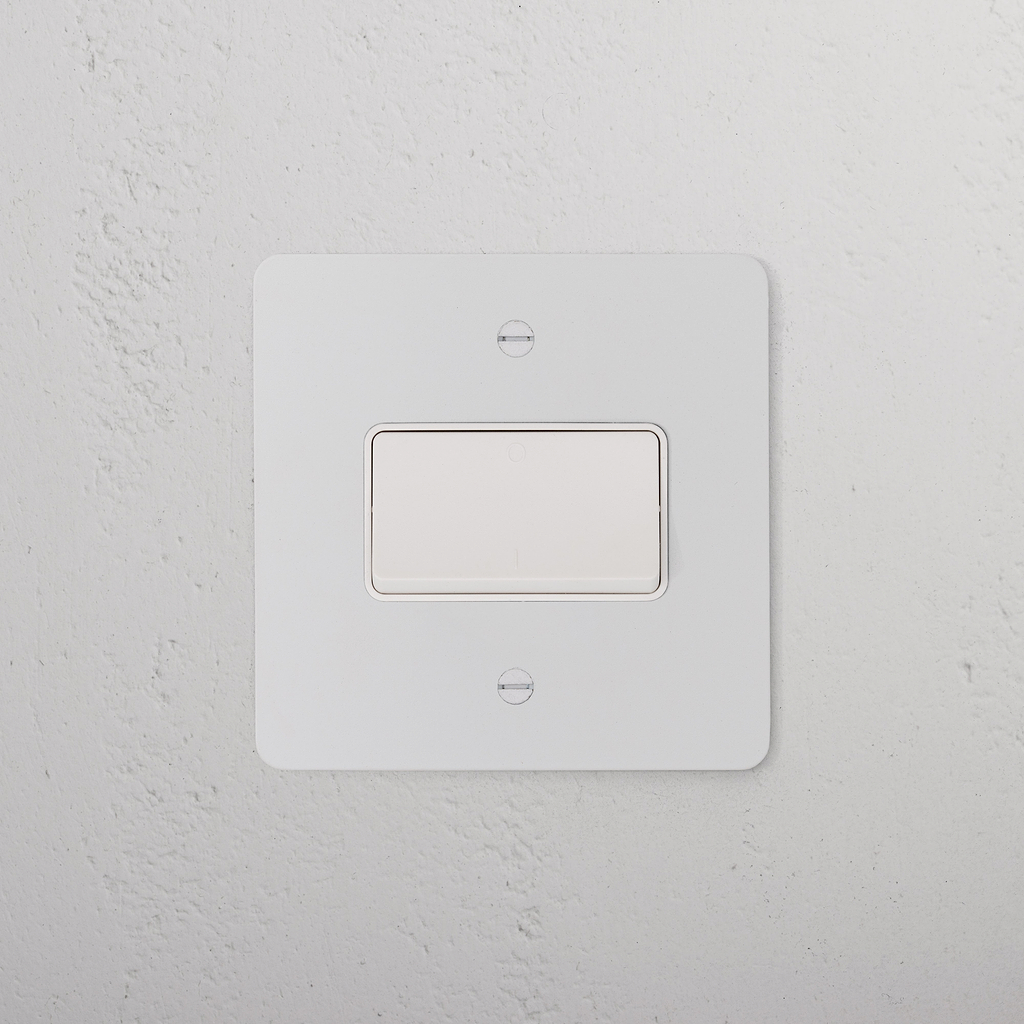 Single Fan Isolator Switch Paintable White | Switches & Dimmers