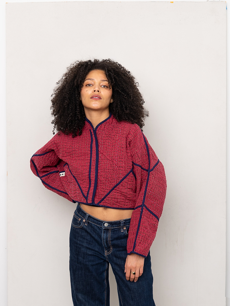 NAMAI | Zero Waste Kantha Quilted Jackets and Bags