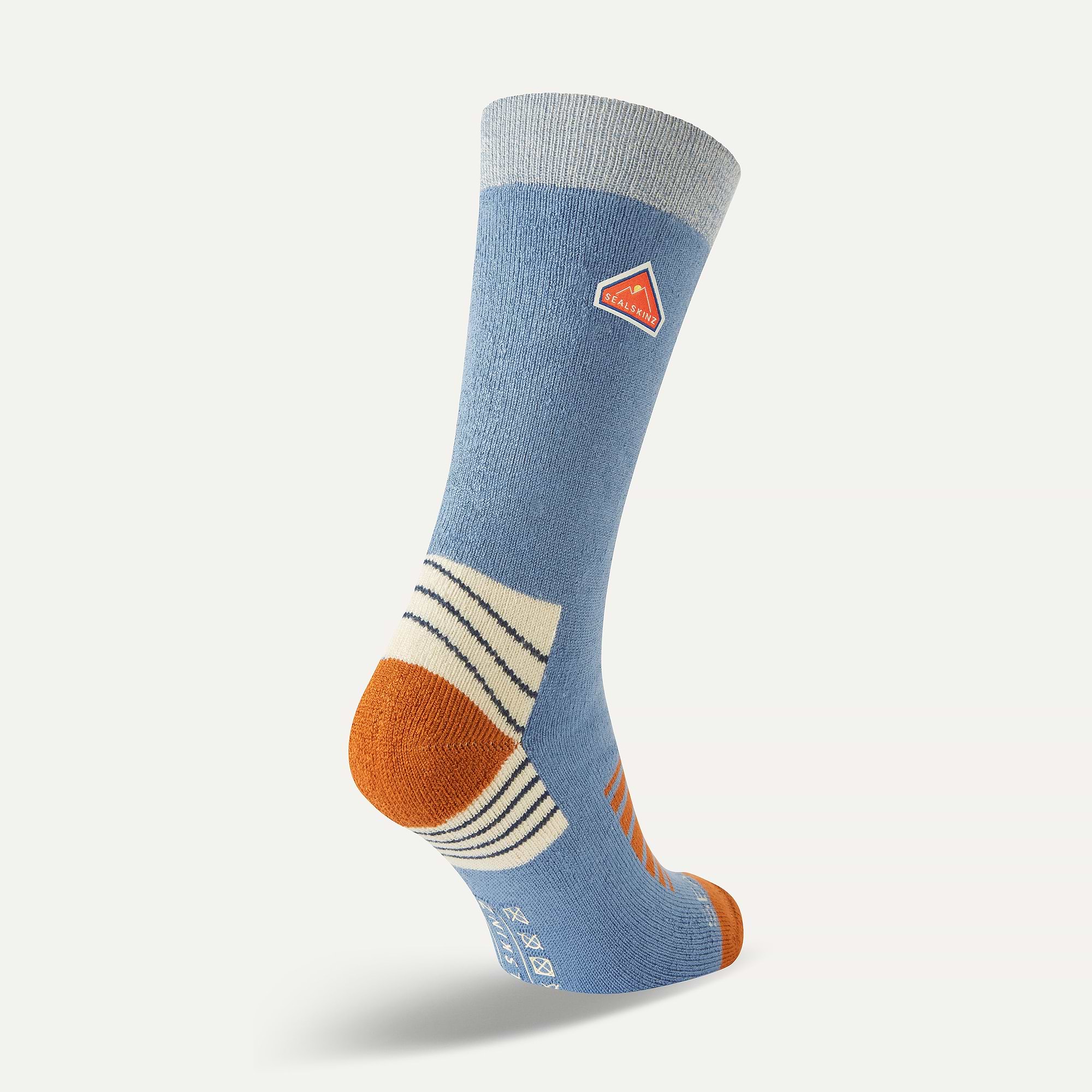 Attlebridge - Single Layer Bamboo Mid Length Plain Hiking Sock – Sealskinz