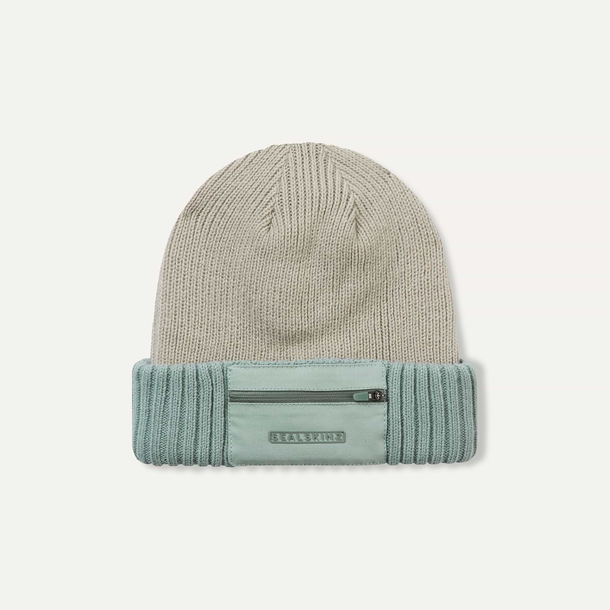 Colby - Waterproof Zipped Pocket Knitted Beanie – Sealskinz USA