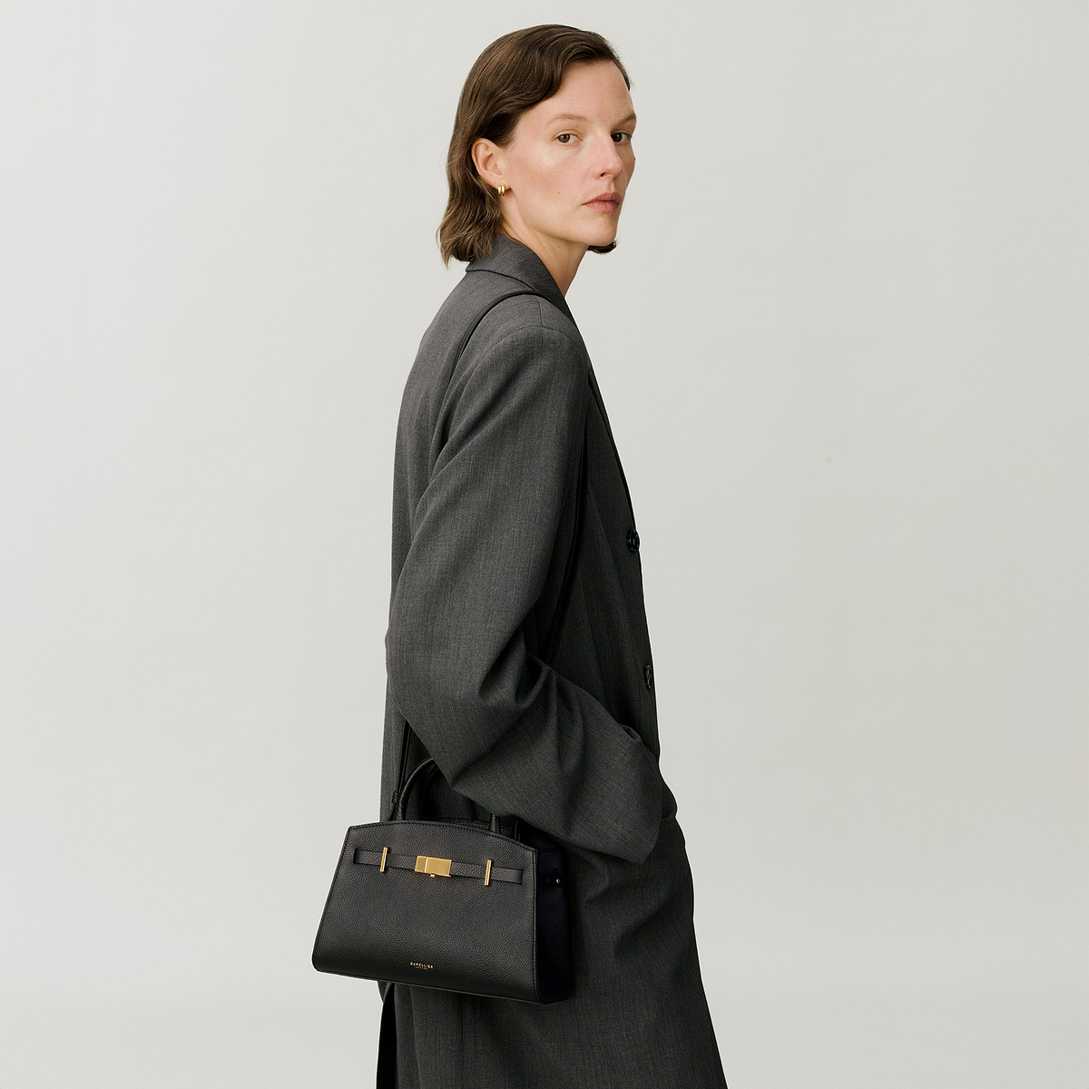 The Small Hudson | Tan Small Grain | DeMellier