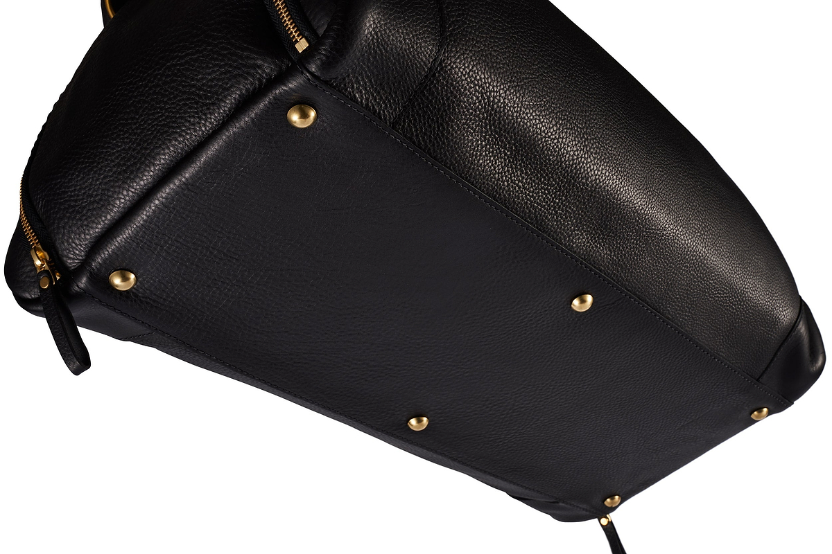 The Leather Weekender | Black Leather Weekender | Bennett Winch