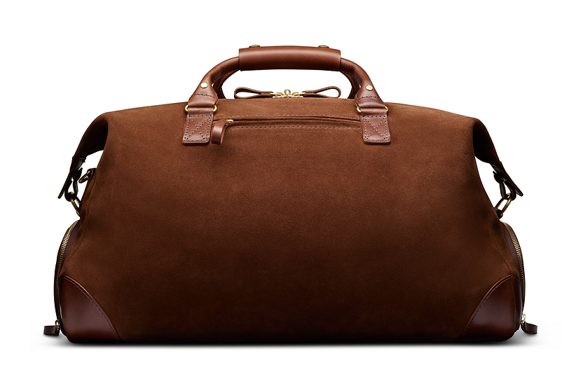 Brown Suede Weekender | Waterproof Weekender Bag – Bennett Winch
