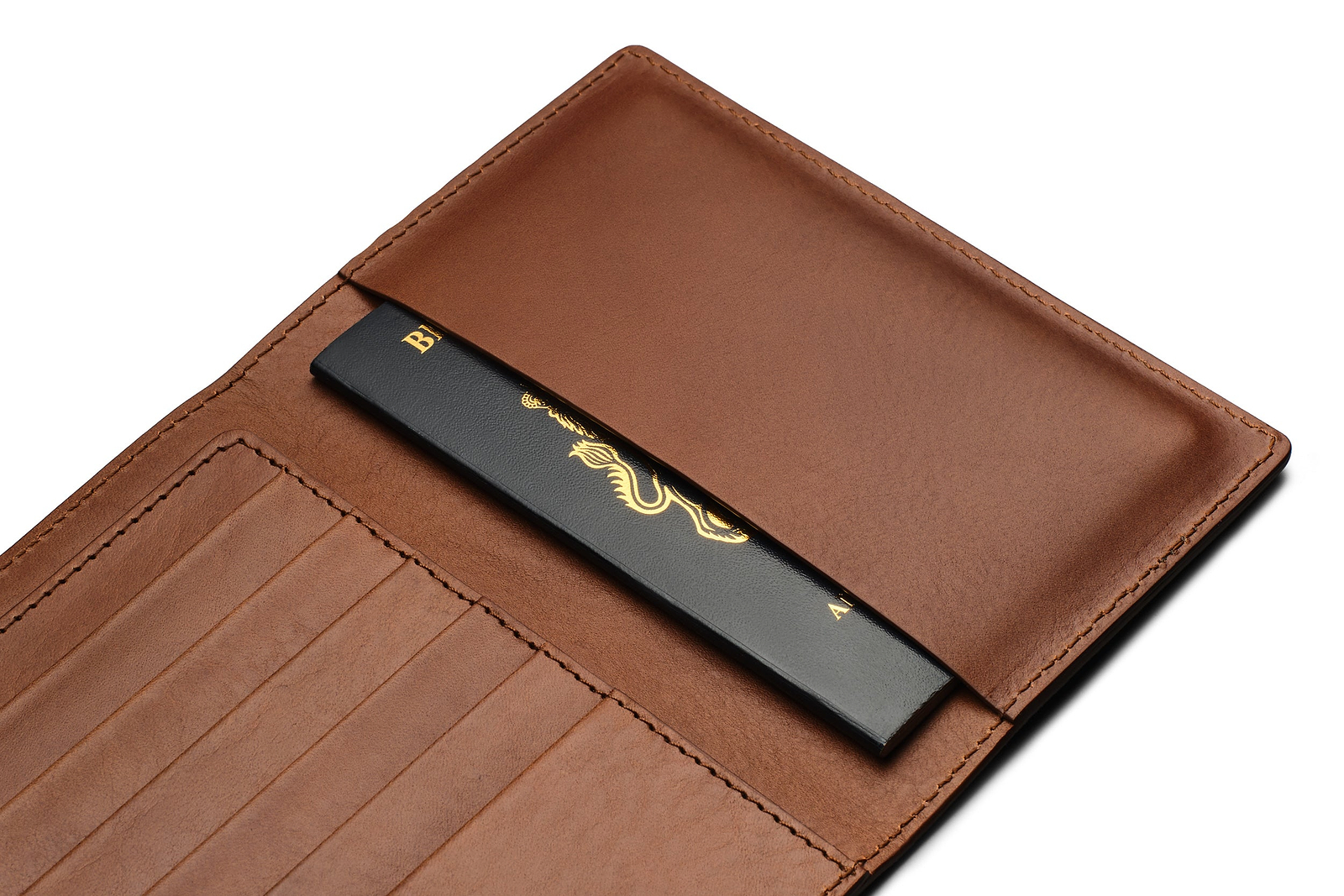 Brown Suede Passport Wallet for Men | Designer Passport Holder ...