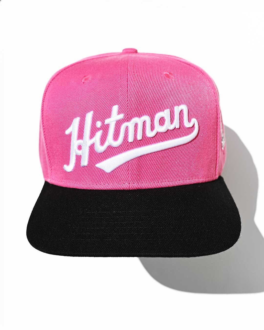 Bret Hart Hitman Pink Snapback Hat