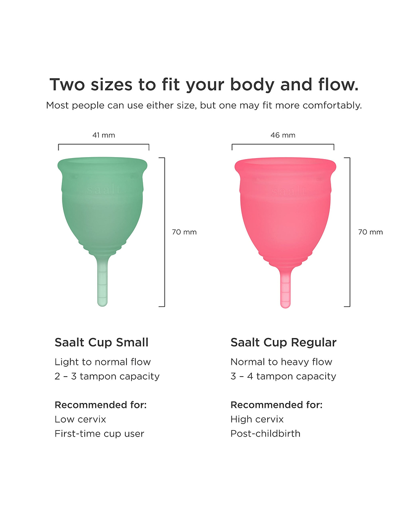 The Saalt Cup was designed to be the best menstrual cup. Made in the ...