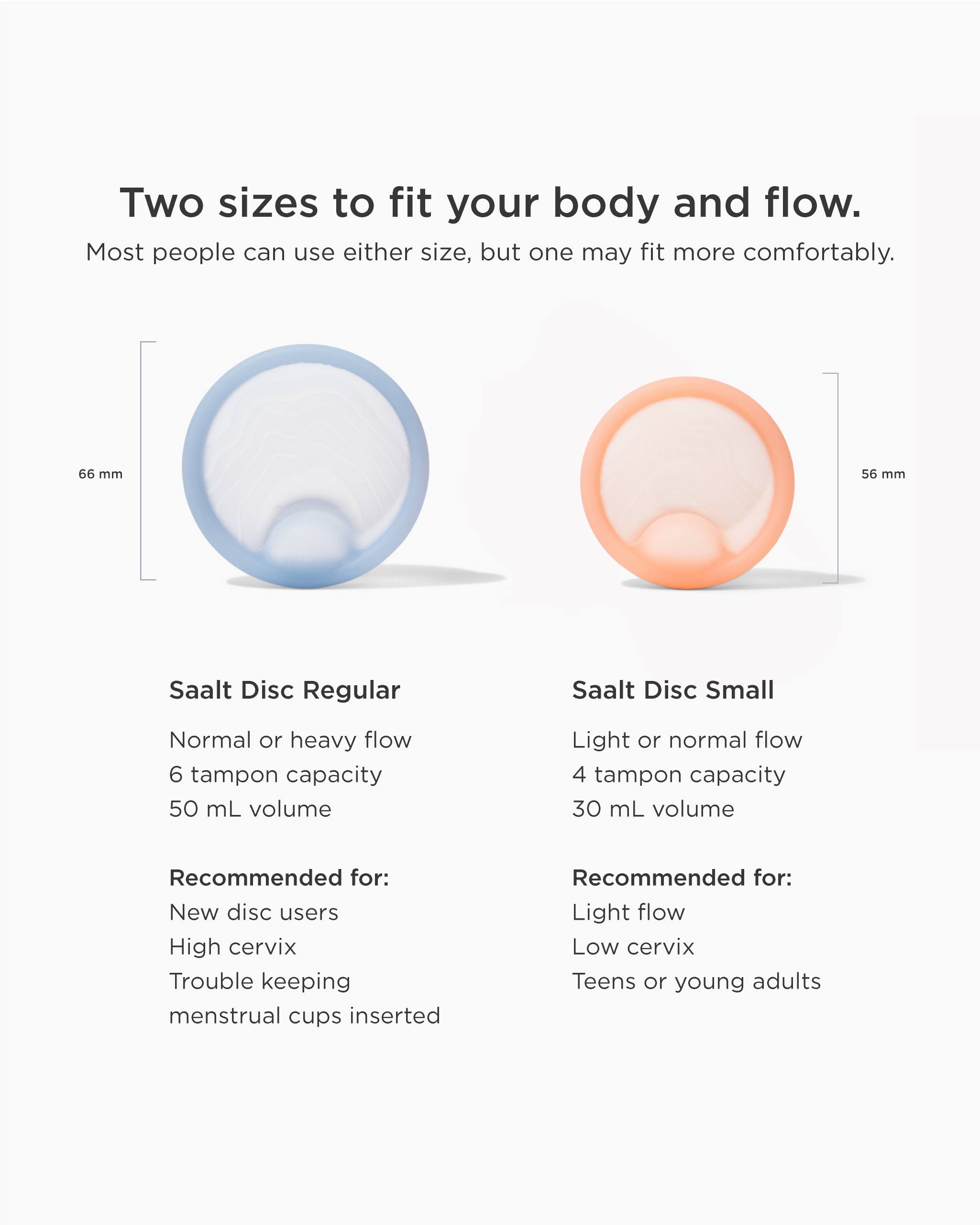 Saalt Menstrual Disc, designed to be the best menstrual disc. Made in ...