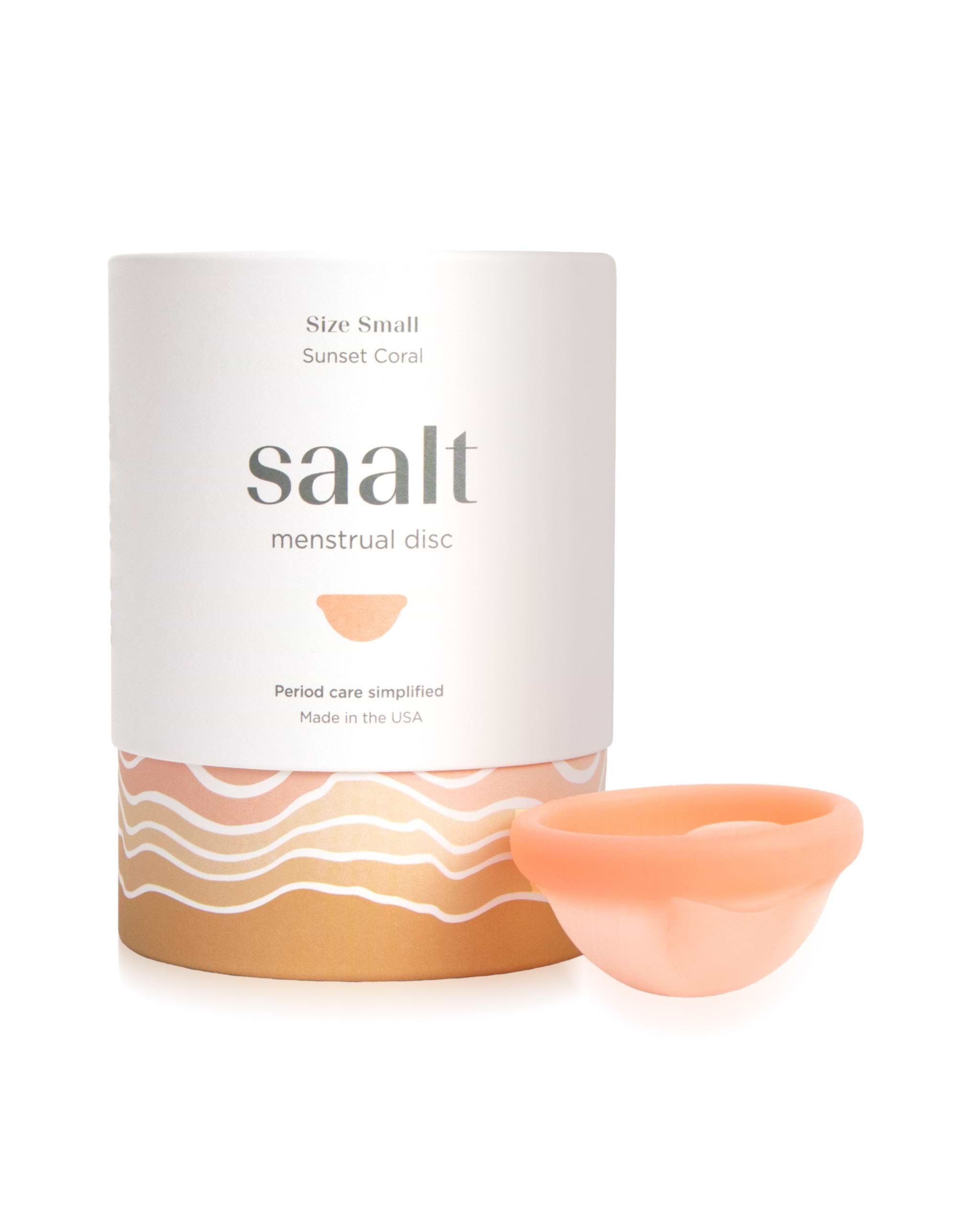 Saalt Menstrual Disc, designed to be the best menstrual disc. Made in ...