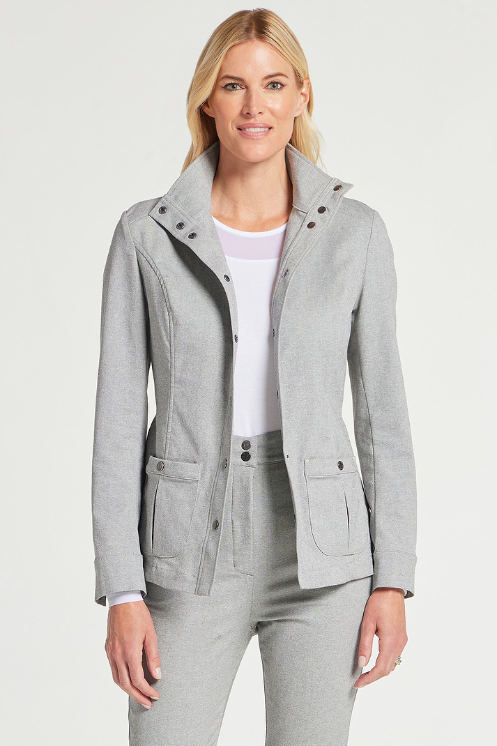 Jane Textured Denim Jacket – Anatomie