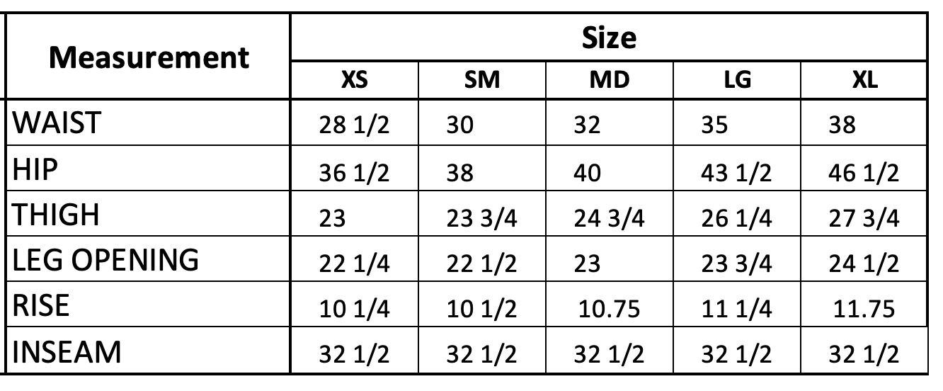 alexandra-stretch-nylon-flare-pant-with-snap-de-size-chart – Anatomie