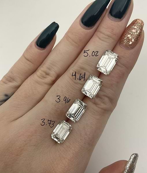 Ideal Diamond Size for an Engagement Ring | Plum Diamonds