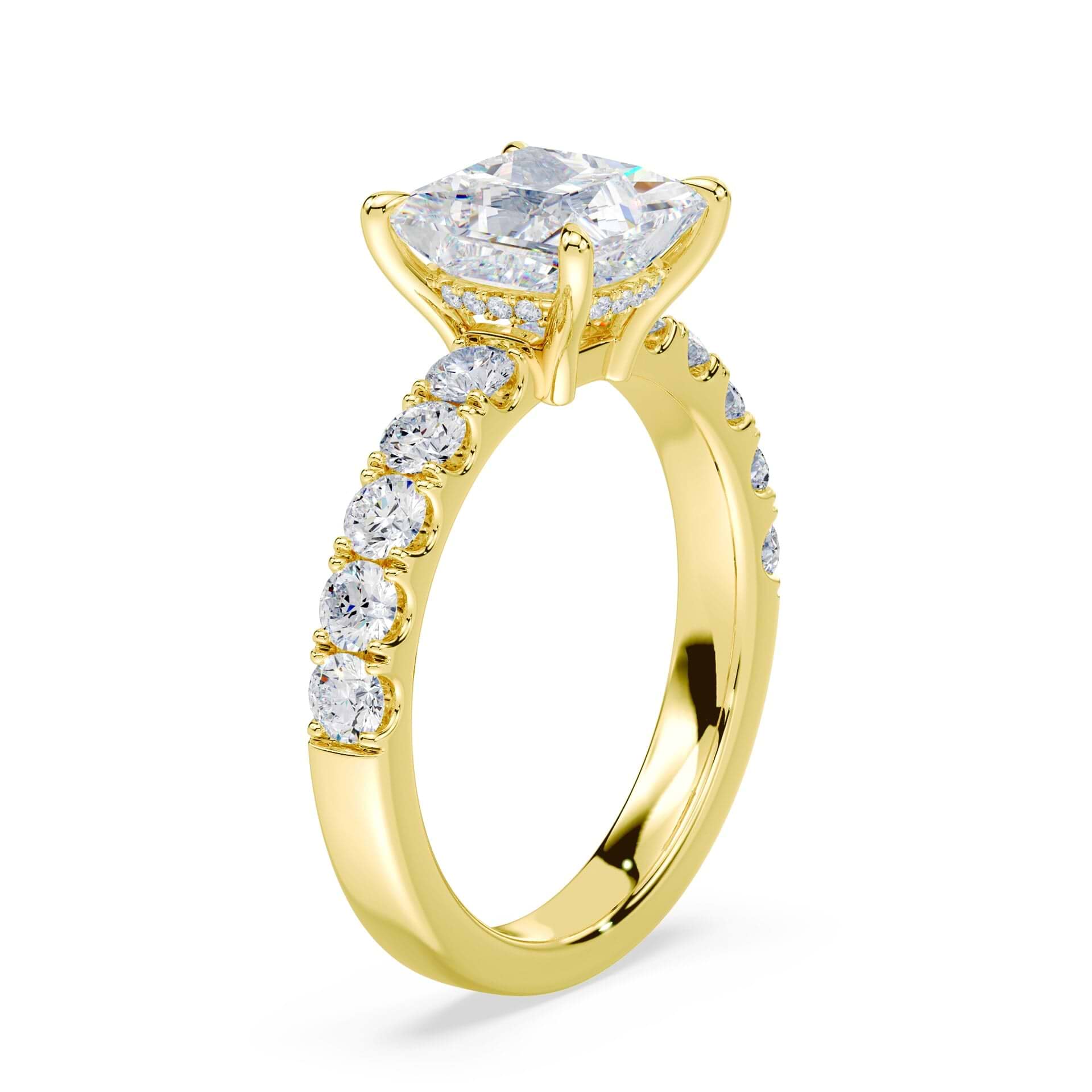 Princess Cut Diamond Engagement Rings | Plum Diamonds