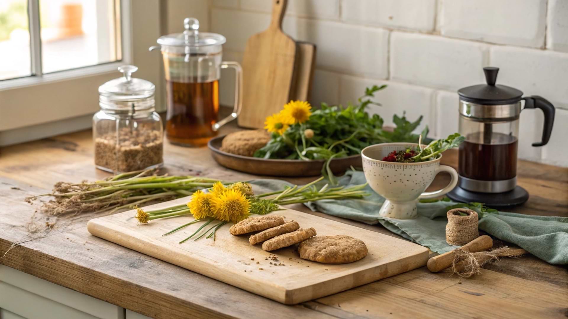 Roasted Dandelion Root Coffee Recipe
