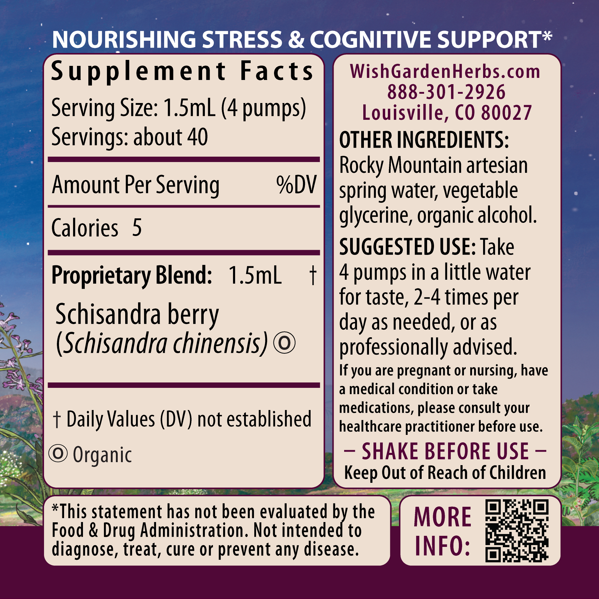 Schisandra Liquid Tincture | Promotes Energy, Vitality, and Longevity ...