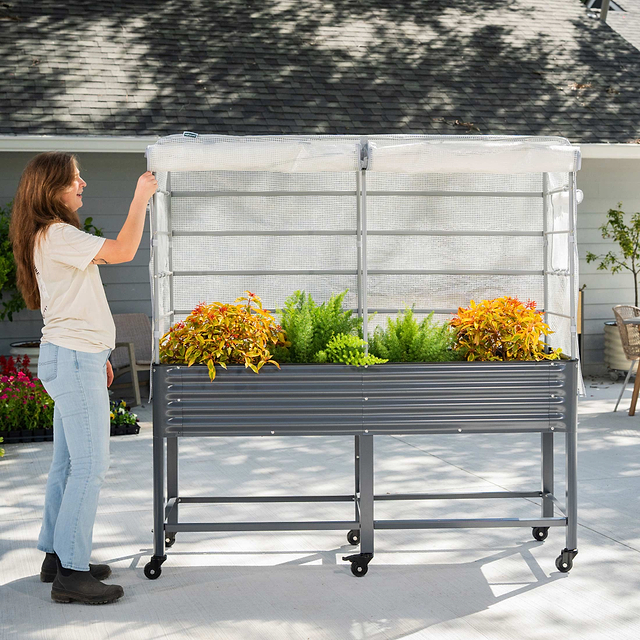 Elevated Trellis Covers – Expand & Protect Your Raised Garden Bed