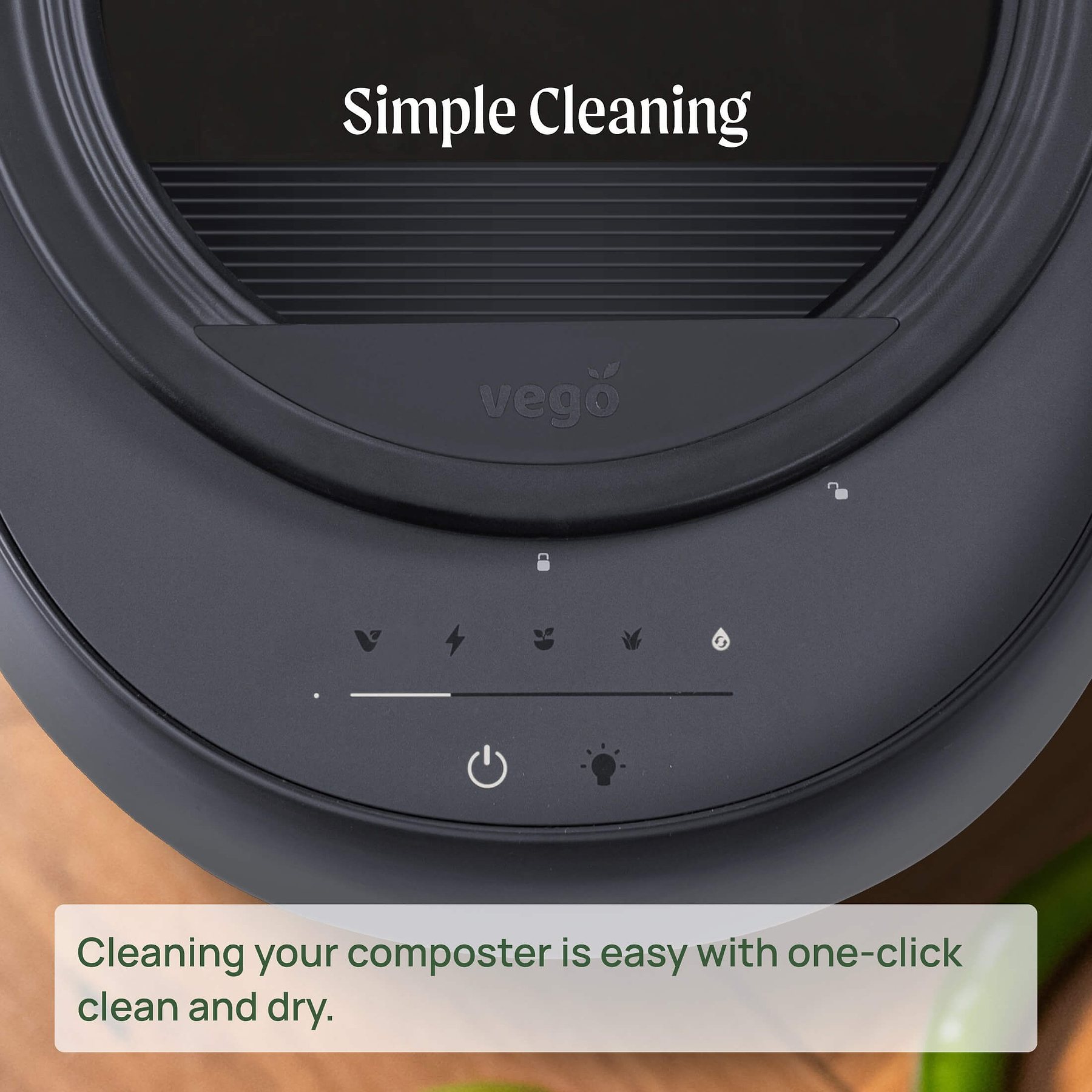 Vego Countertop Kitchen Composter – Vego Garden