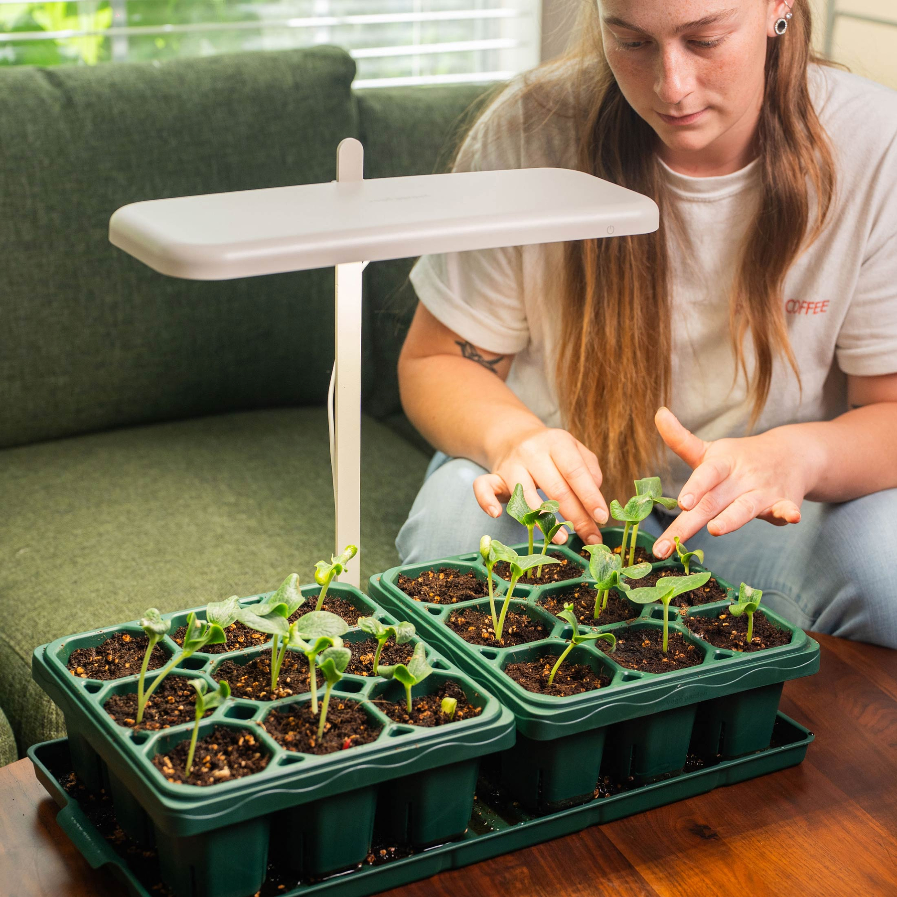 Grow Light Stand for Seed Starting | Vego Garden